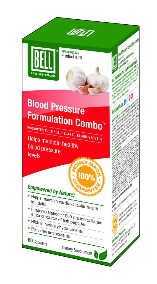 Bell Blood Pressure Formulation (700mg) (60 Capsules) – Lifestyle Markets