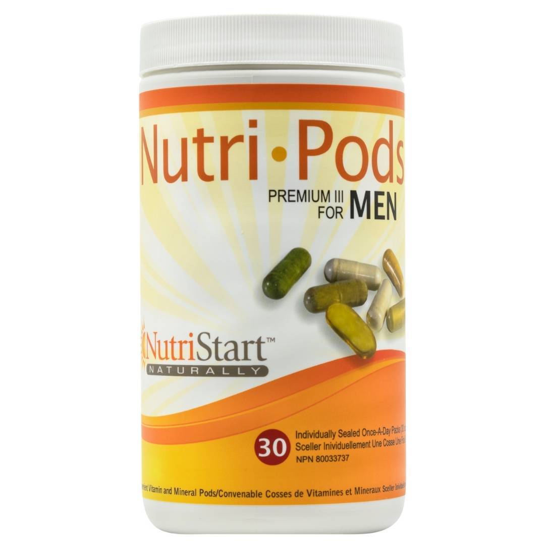 NutriStart NutriPods for Men Premium III (30-Day) – Lifestyle Markets