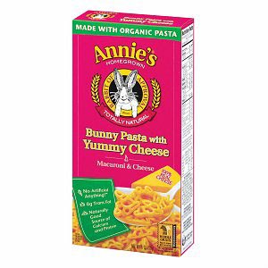 Annie's Homegrown Bunny Pasta with Yummy Cheese (170g) | Lifestyle Markets