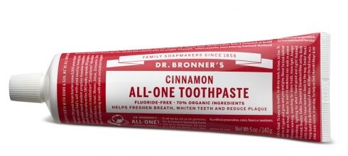 Dr. Bronner's Toothpaste - Cinnamon (140g) – Lifestyle Markets