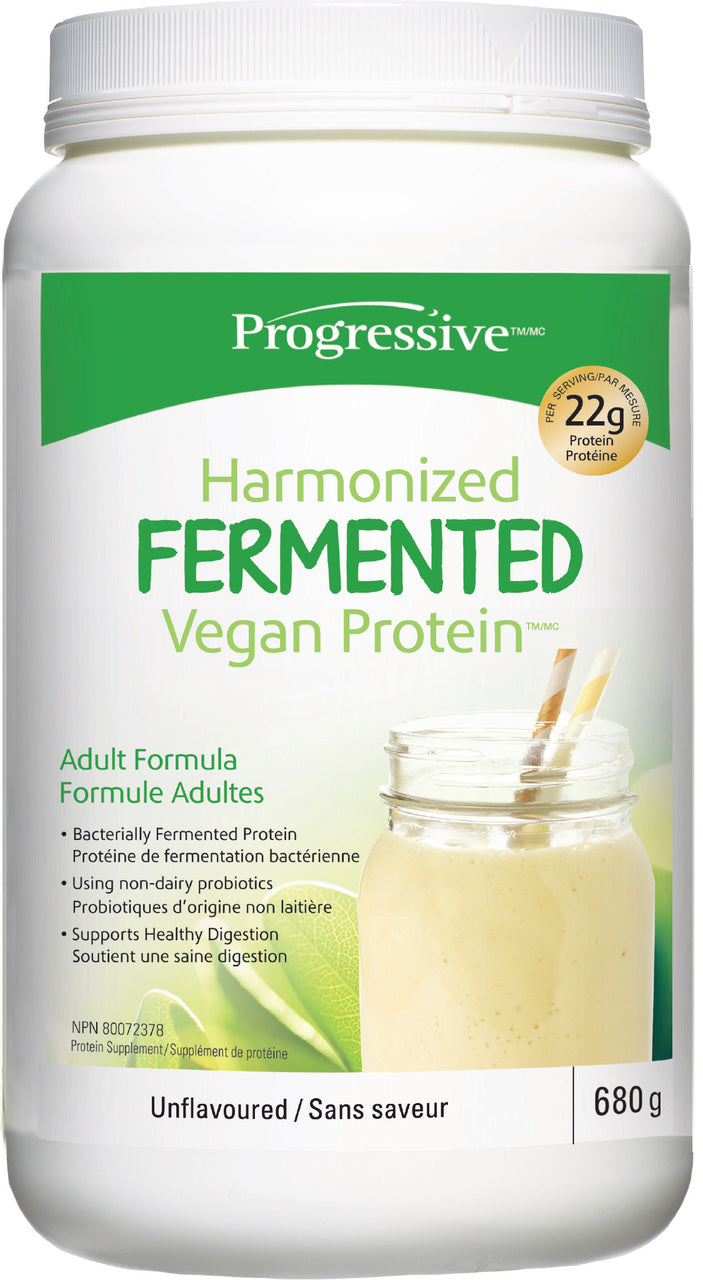 Progressive Harmonized Fermented Vegan Protein - Unflavoured (680g ...